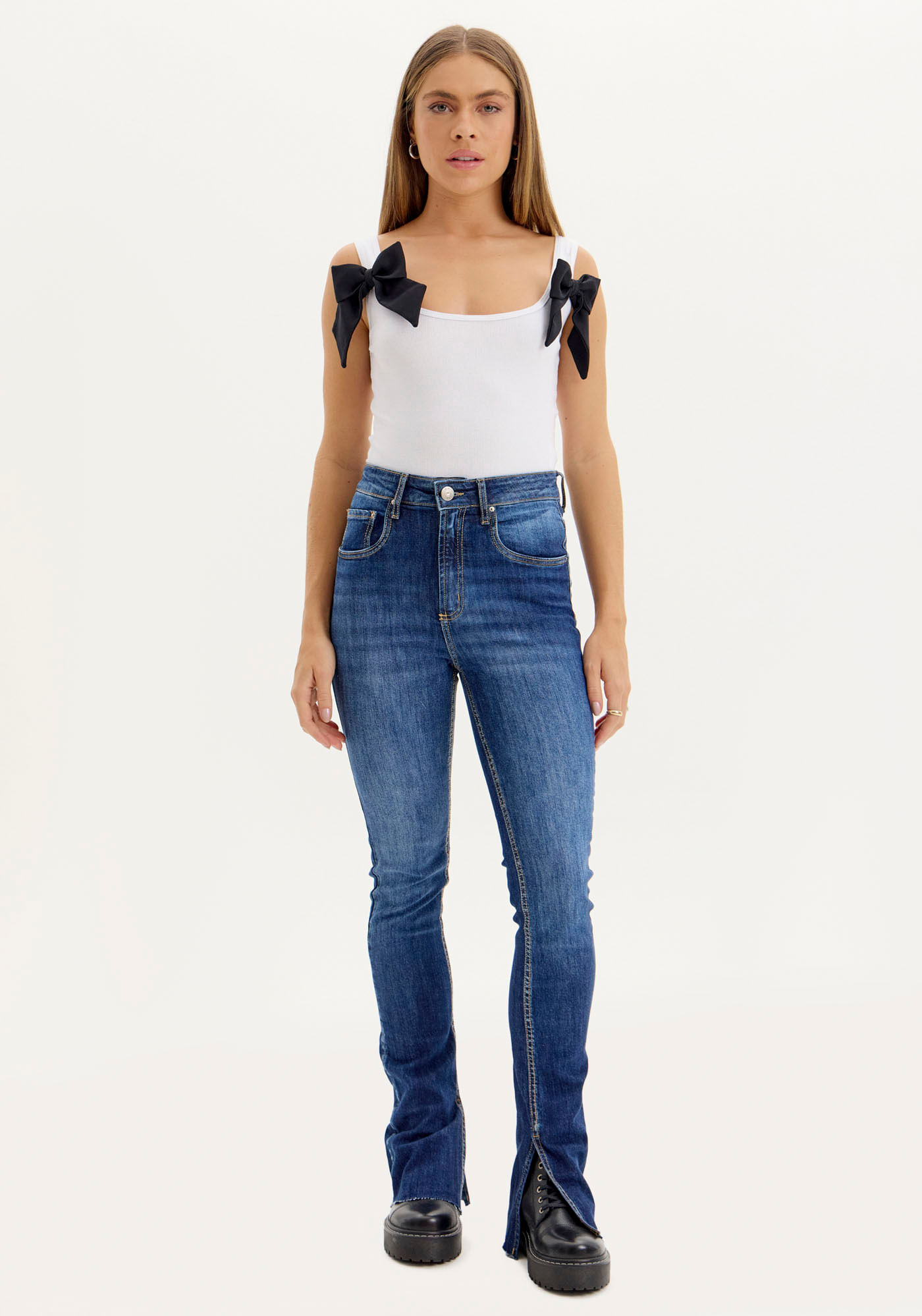 Calça Boot Cut Jeans - My Favorite